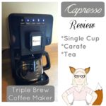 MamatheFox - Capresso Triple Brew Maker Review - MamatheFox