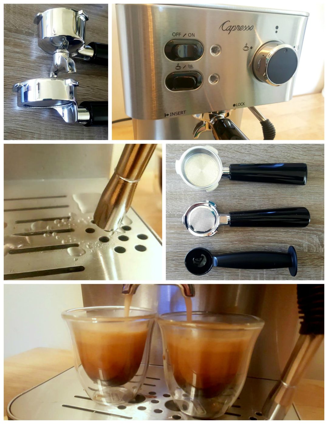 Capresso Stainless Steel Espresso & Cappuccino Machine – MamatheFox