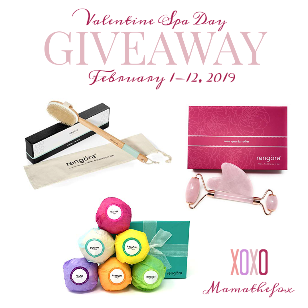 Valentine Spa Day Giveaway – MamatheFox